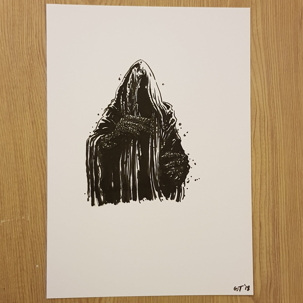 Original drawing Wraith 4 – GODSTEETH